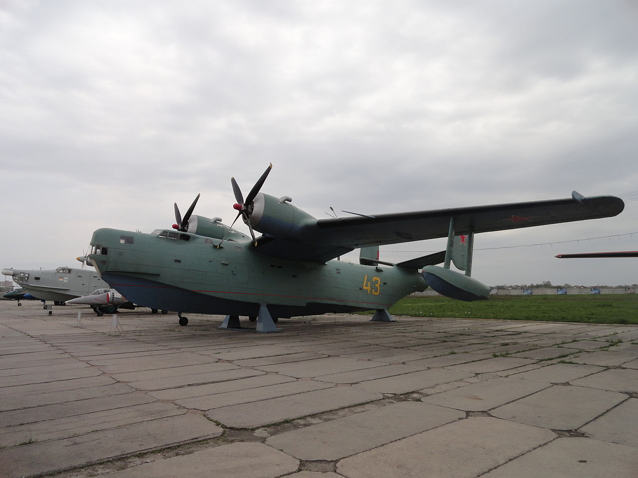 Beriev Be-6 Madge exposé en Ukraine