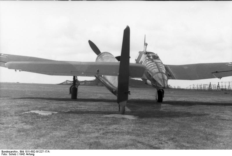 Blohm & Voss Bv 141 vu de derrière